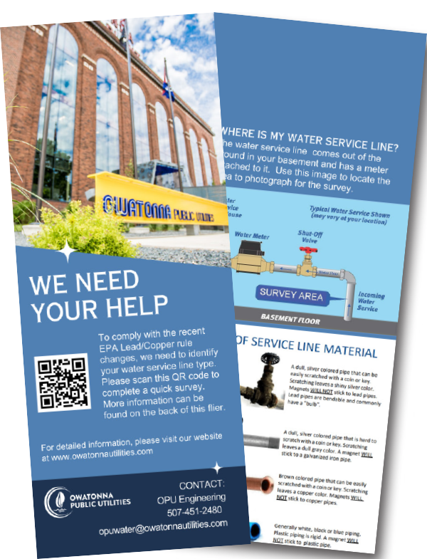 Lead Service Line Replacement Program - Owatonna Public Utilities